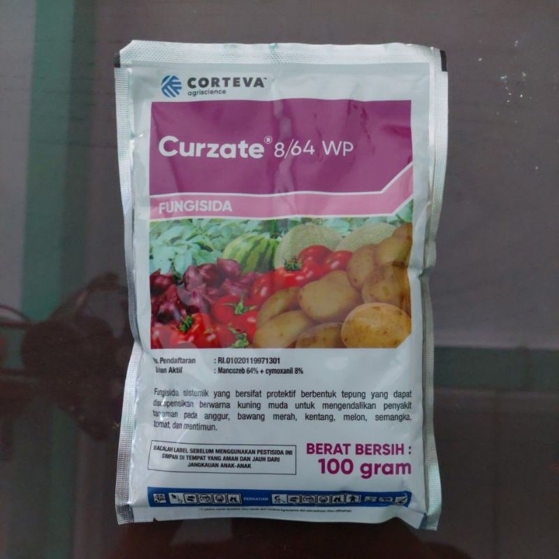 Jual FUNGISIDA CURZATE 8/64 WP - 100 GRAM | Shopee Indonesia
