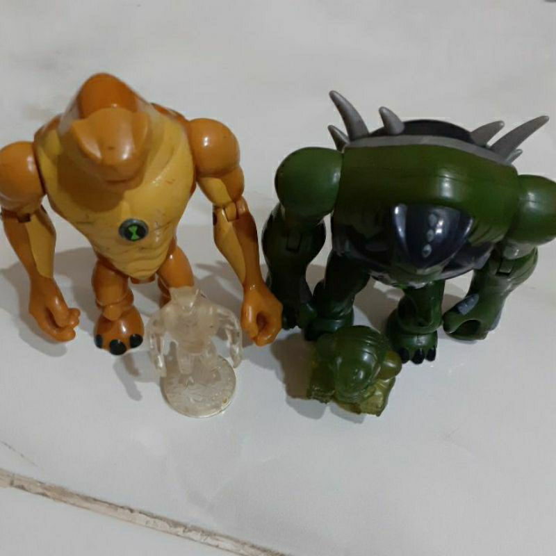 Jual Bandai : Ben 10 alien humungausaur hijau dan coklat ( figure Ben ...