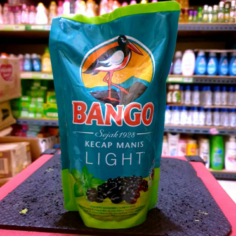 Jual Bango Kecap Manis Kedelai Light 550ml | Shopee Indonesia