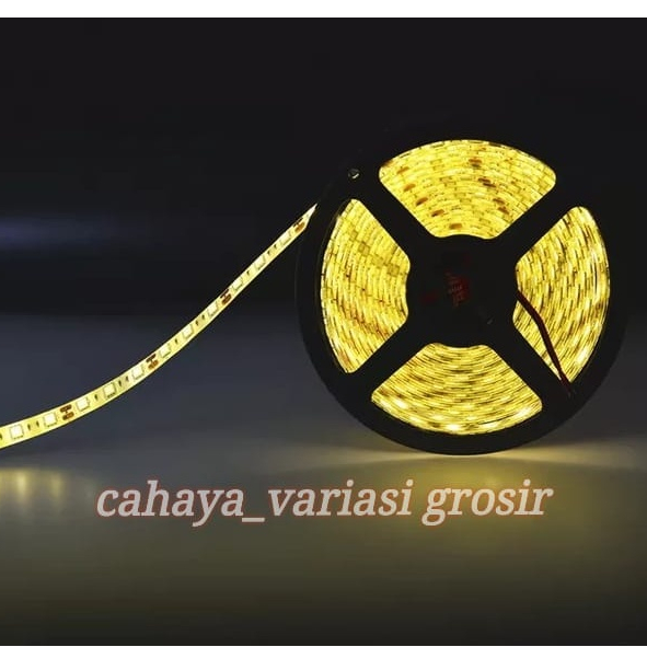 Jual Lampu Led Strip Roll 5 meter 24 volt mata Led 3528 Mobil Truk Bis ...