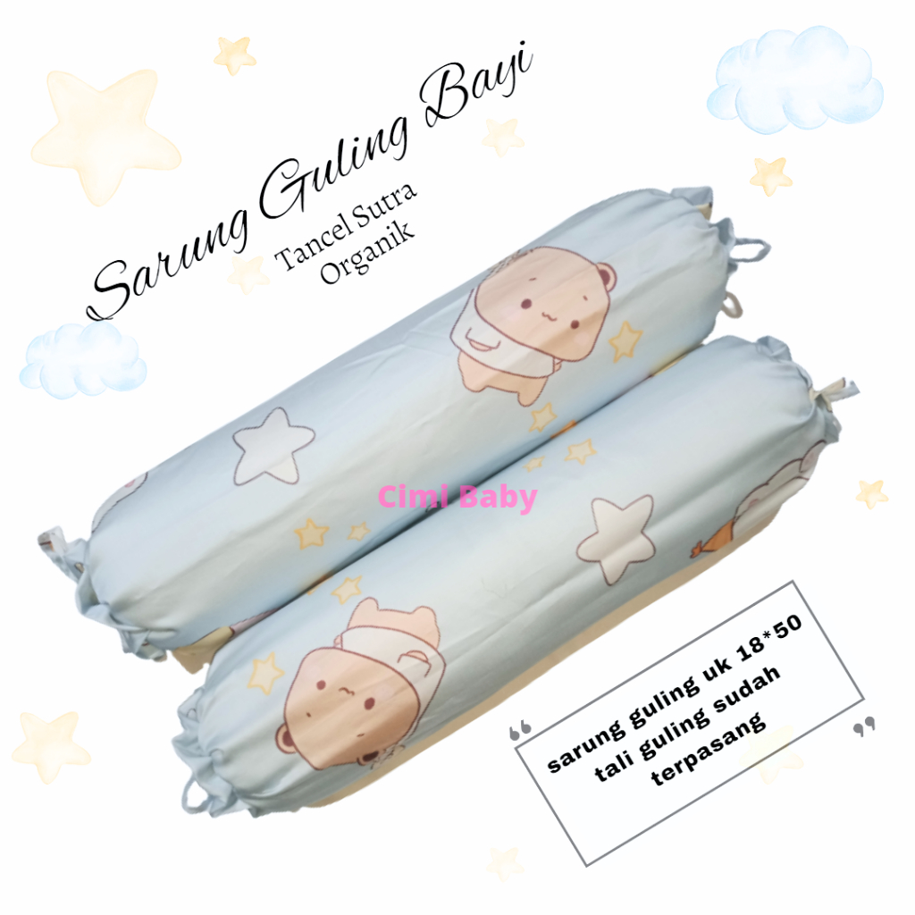 Jual Sarung Guling Bayi Sutra Organik Guling Bayi Motif Anak | Shopee ...
