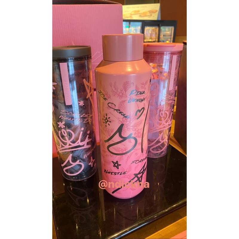 Jual TUMBLER STARBUCKS X BLACKPINK Official Merchandise Indonesia ...