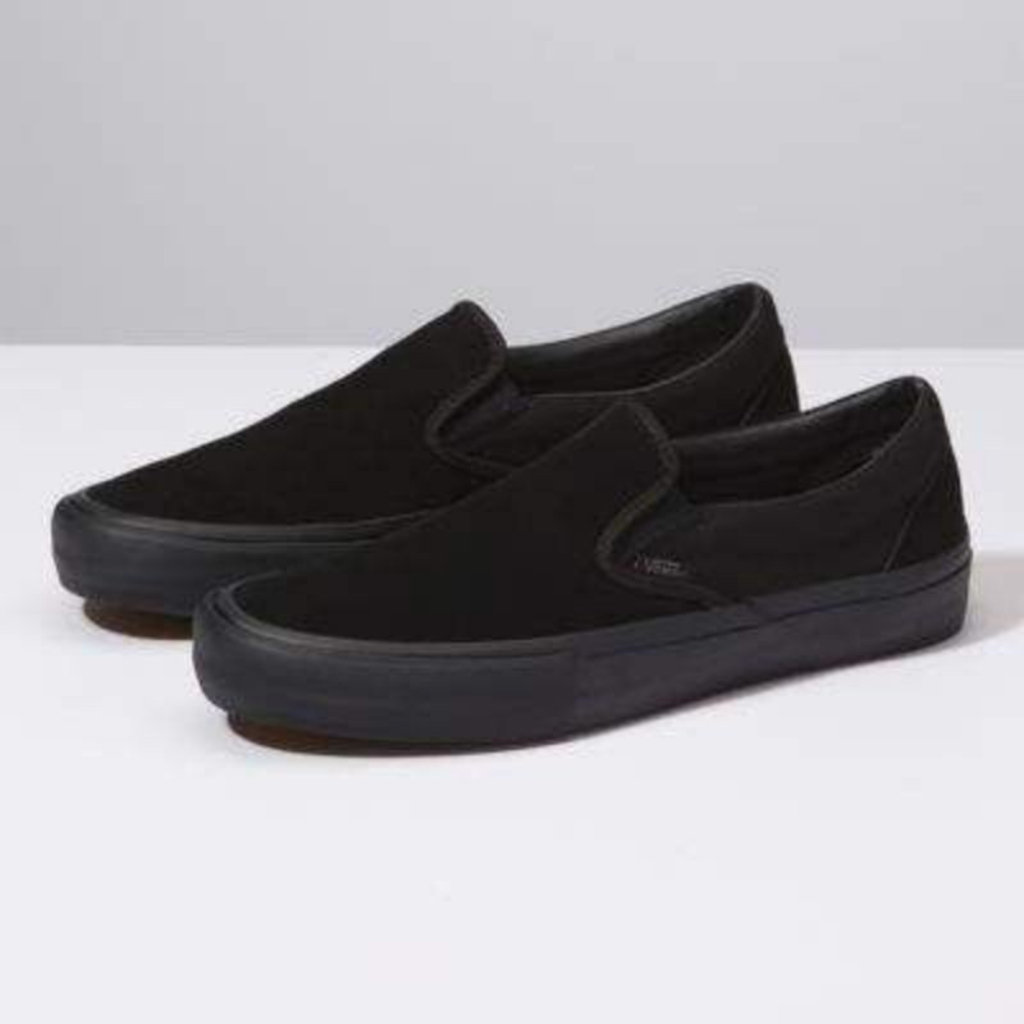 Jual SEPATU VANS SLOP SLIP ONE FULL BLACK ORIGINAL | Shopee Indonesia