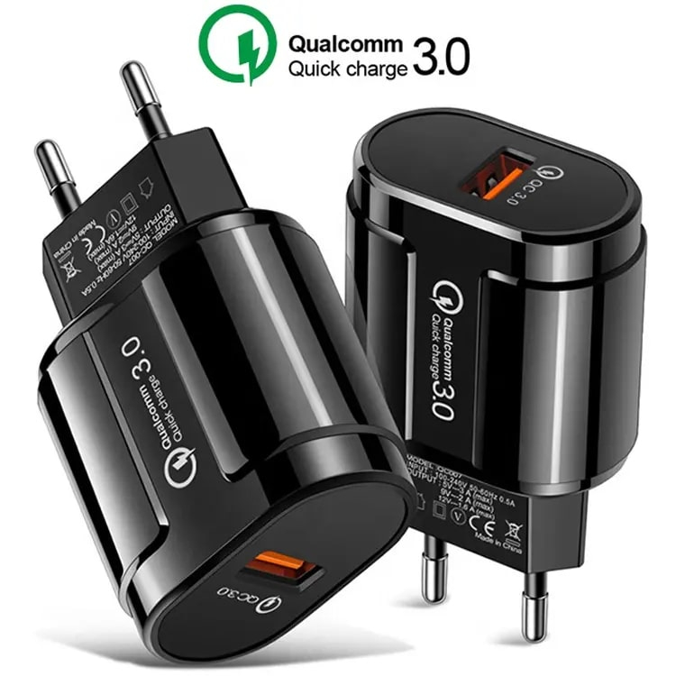Jual TAFFWARE Charger HP Quick Charge QC3.0 3A Cas Casan Fast Charging ...