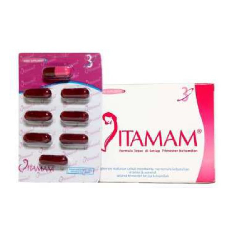 Jual Vitamam 3 Strip isi 7 Tablet/Suplemen Untuk kehamilan trimester 3 ...