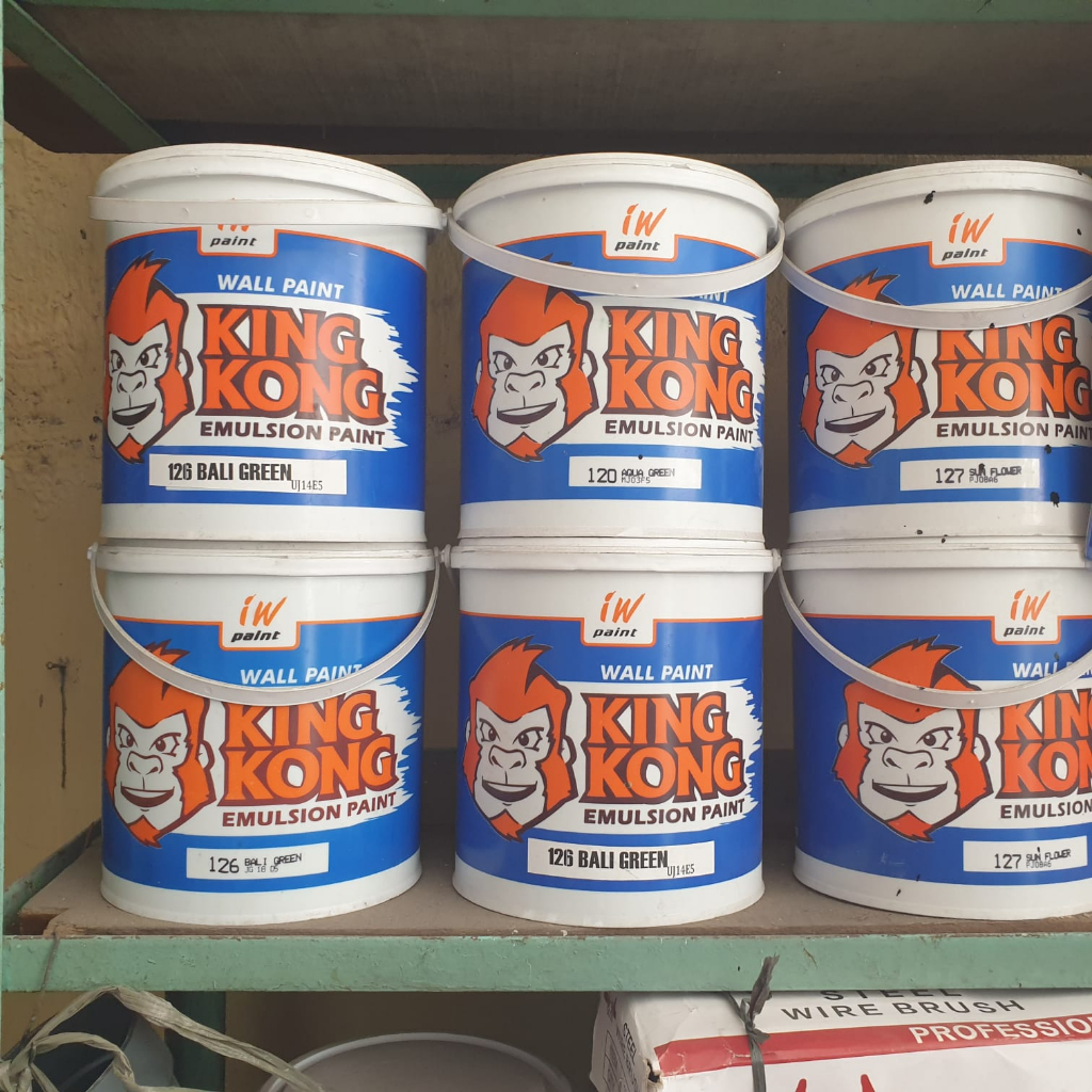 Jual CAT TEMBOK KING KONG 5KG | Shopee Indonesia