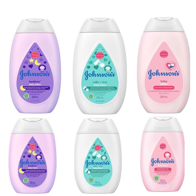 Jual johnsons baby lotion, Johnsons milk+rice 100ml | Shopee Indonesia