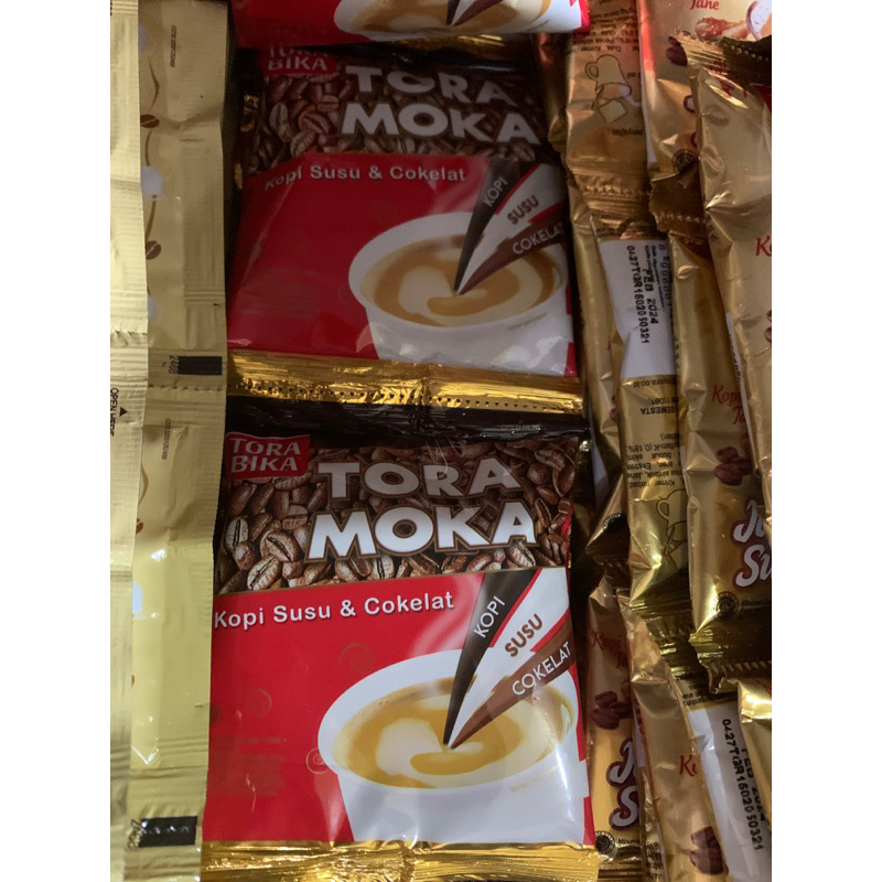 Jual tora bika tora moka kopi susu dan cokelat sachet 28gr x 10pcs ...