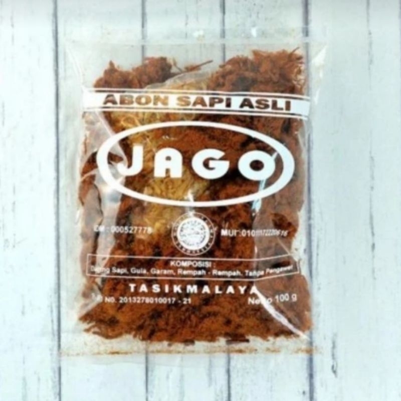 Jual Abon sapi asli Jago 100 gram abon Jago abon sapi Abon sapi jago ...