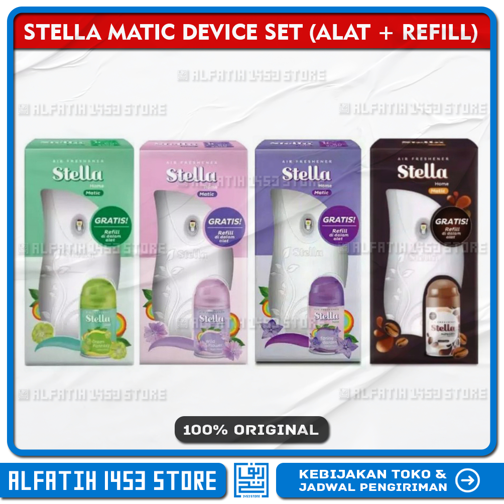 Jual STELLA MATIC Device Set Alat Pengharum Ruangan Otomatis ALAT ...