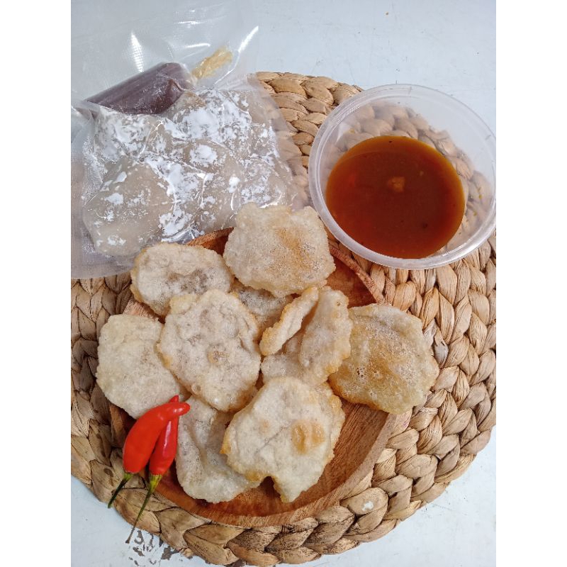 Jual cireng rujak crispy isi 10 cireng rujak free bumbu rujak | Shopee ...