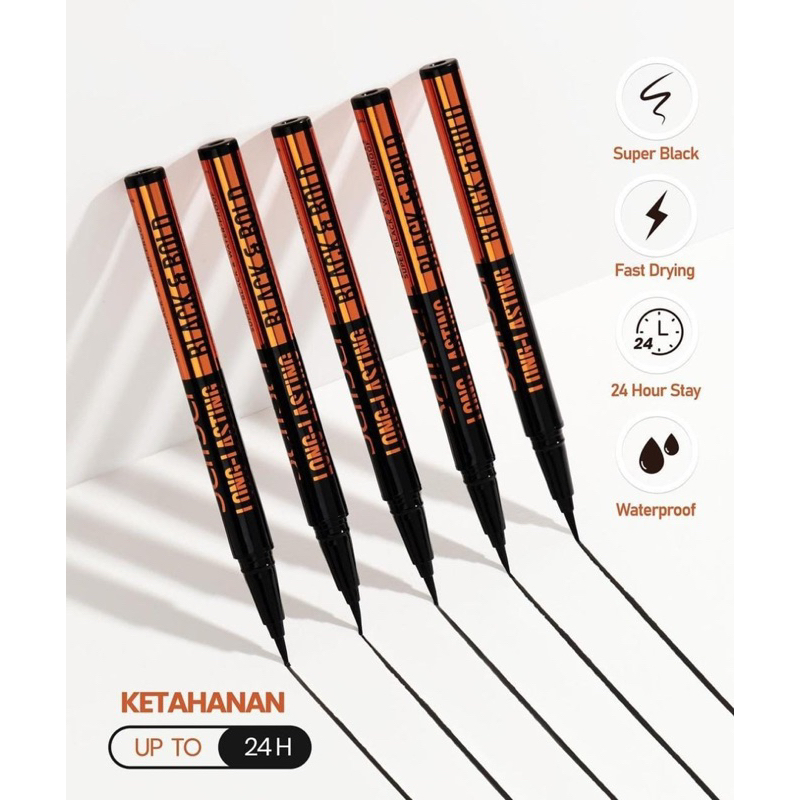 Jual SALSA BOLD EYELINER PEN (EYELINER SPIDOL) | Shopee Indonesia