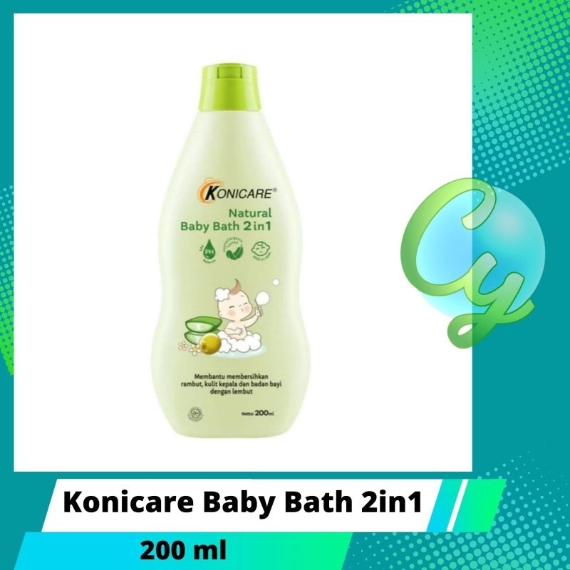 Jual Konicare Natural Baby Bath 2 in 1 200ml | Shopee Indonesia