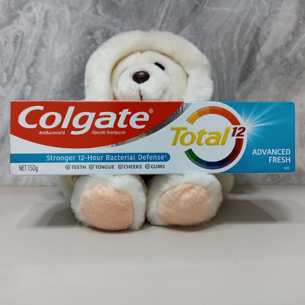 Jual Pasta Gigi Colgate Antibacterial & Fluoride Toothpaste Total 12 ...