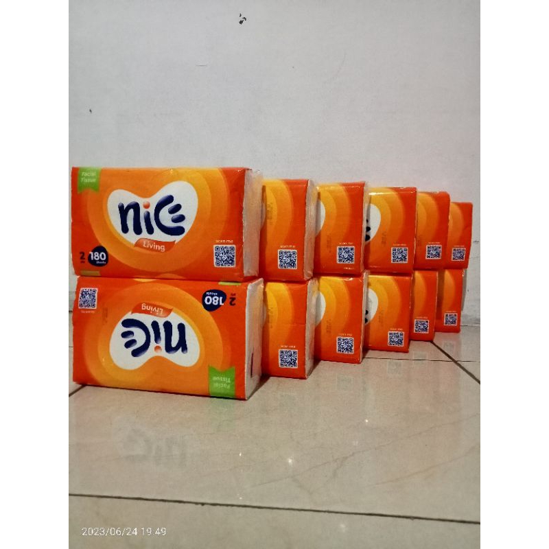 Jual NICE TISUE 2 Plus 180 sheets (10 BALL) | Shopee Indonesia
