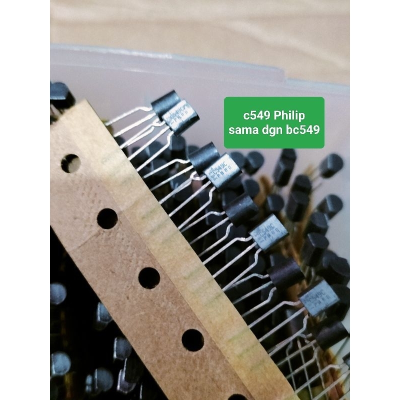 Jual transistor C549 original philip | Shopee Indonesia