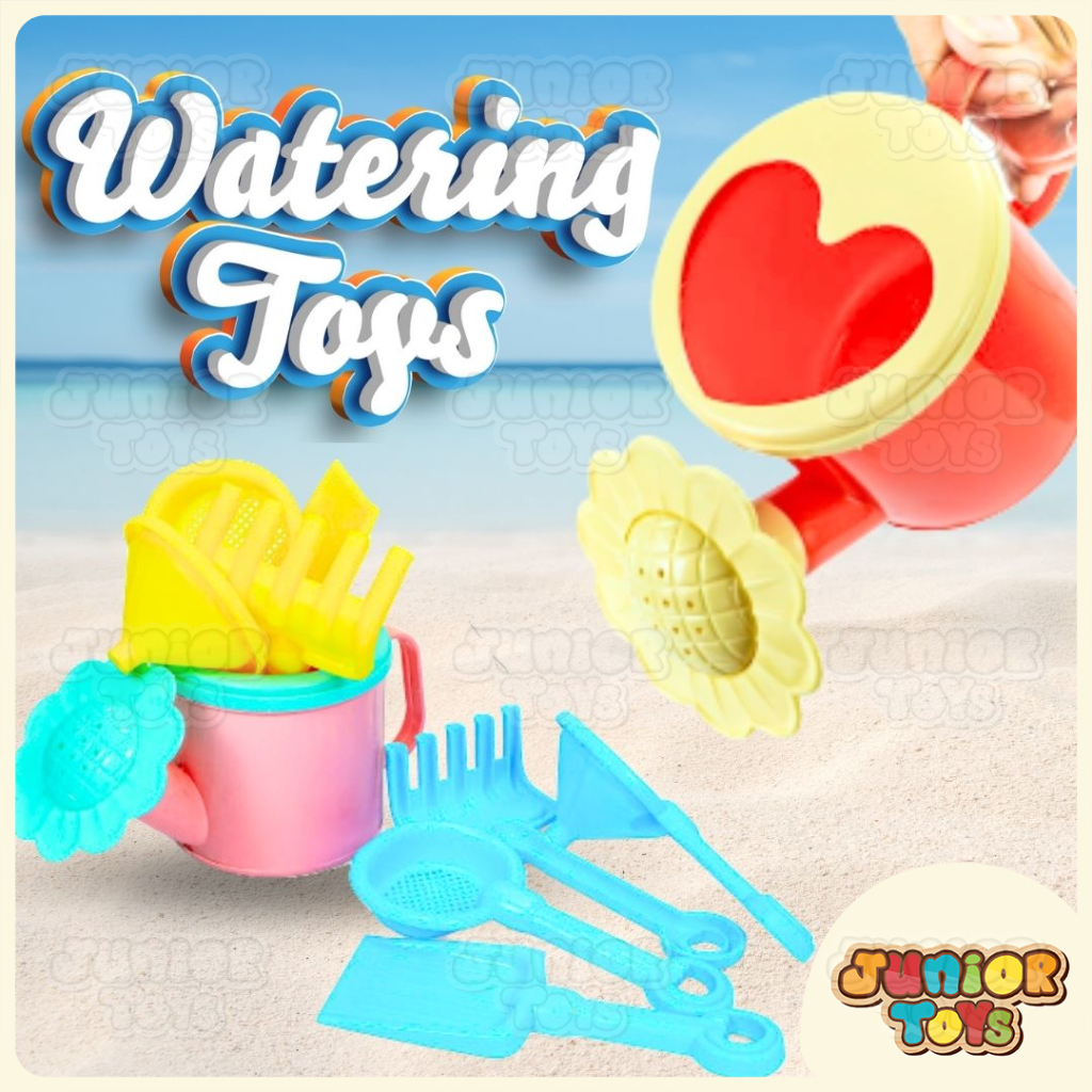 Jual Mainan Pasir Pantai Anak 1 Set Siram Tanaman Penyiram Bunga ...