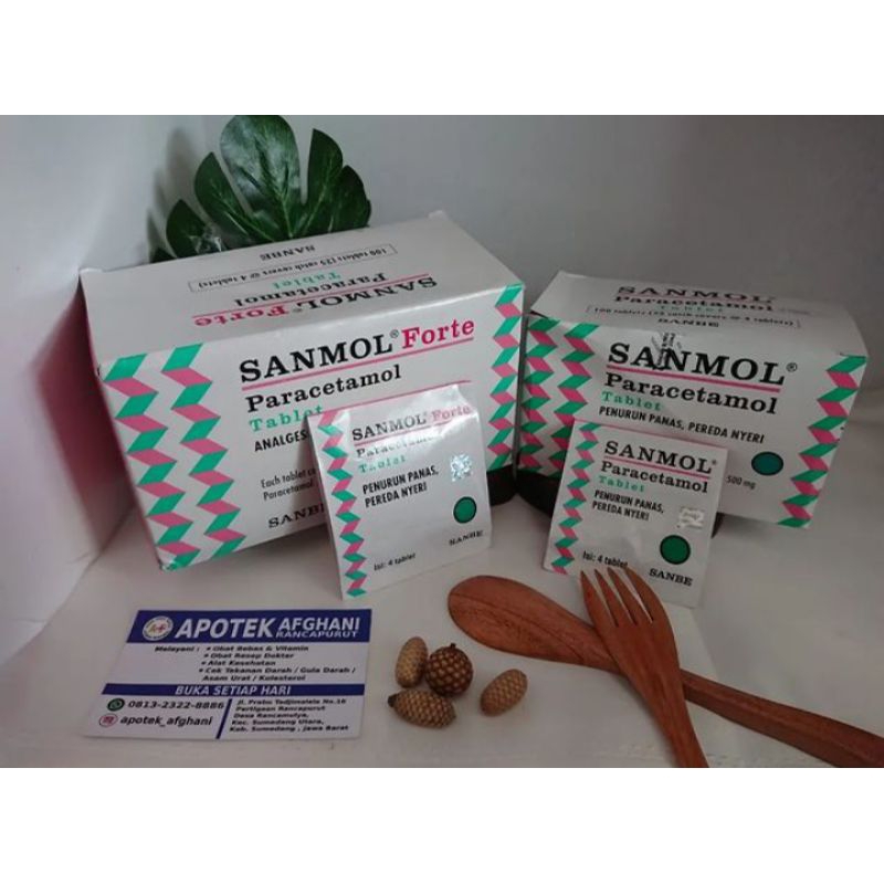 Jual Sanmol Tablet dan Forte (per 3 Strip) | Shopee Indonesia