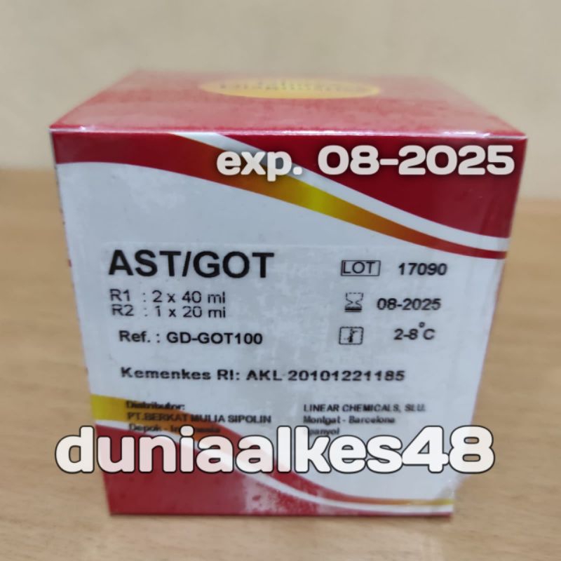 Jual Reagen AST/GOT - SGOT 2x50 ml Glory Diagnostics | Shopee Indonesia