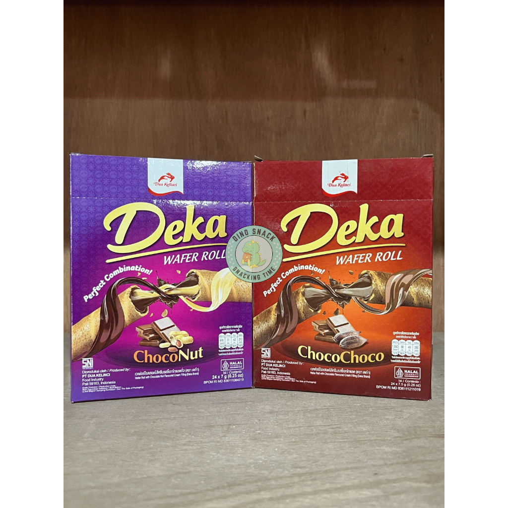 Jual Deka Wafer Roll Choco / Choconut (Isi 24 Pcs) | Shopee Indonesia