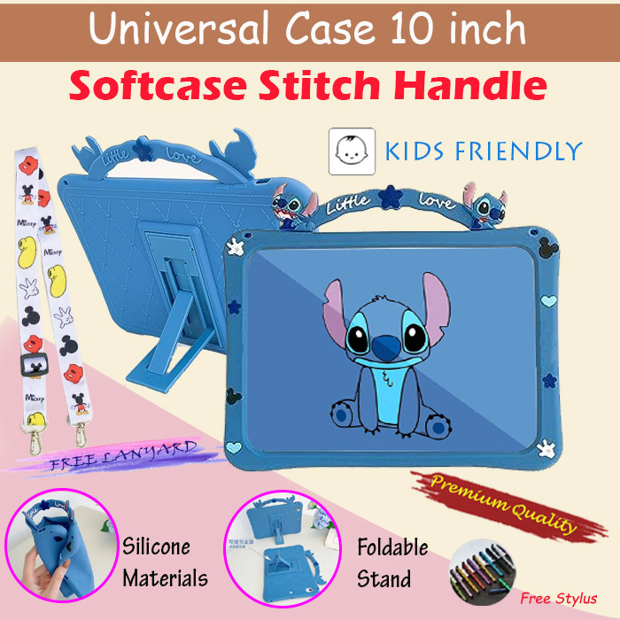 Jual Olike EduTab E3 10 inch Handle Stitch Softcase Anak Stand Kids ...