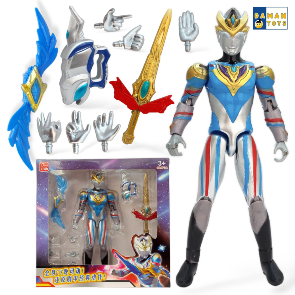 Jual Ultraman Trigger Multi SHF Ultra Action Figure Ultraman Z Delta ...