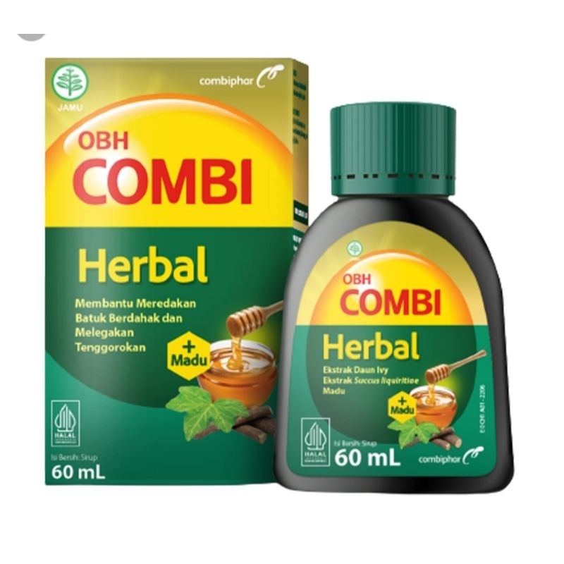 Jual OBH Combi Herbal obat batuk | Shopee Indonesia