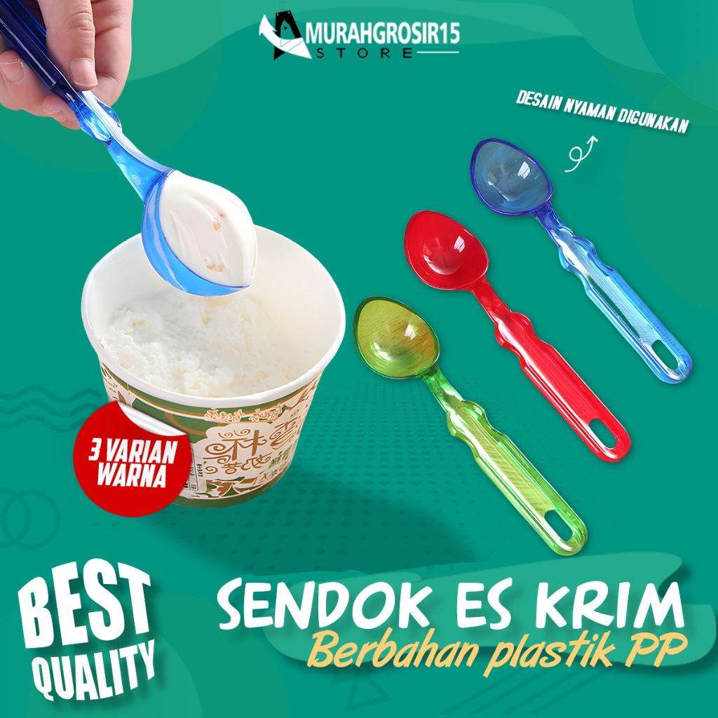 Jual Ice Cream Scoop Candy Color Sendok Es Krim | Shopee Indonesia