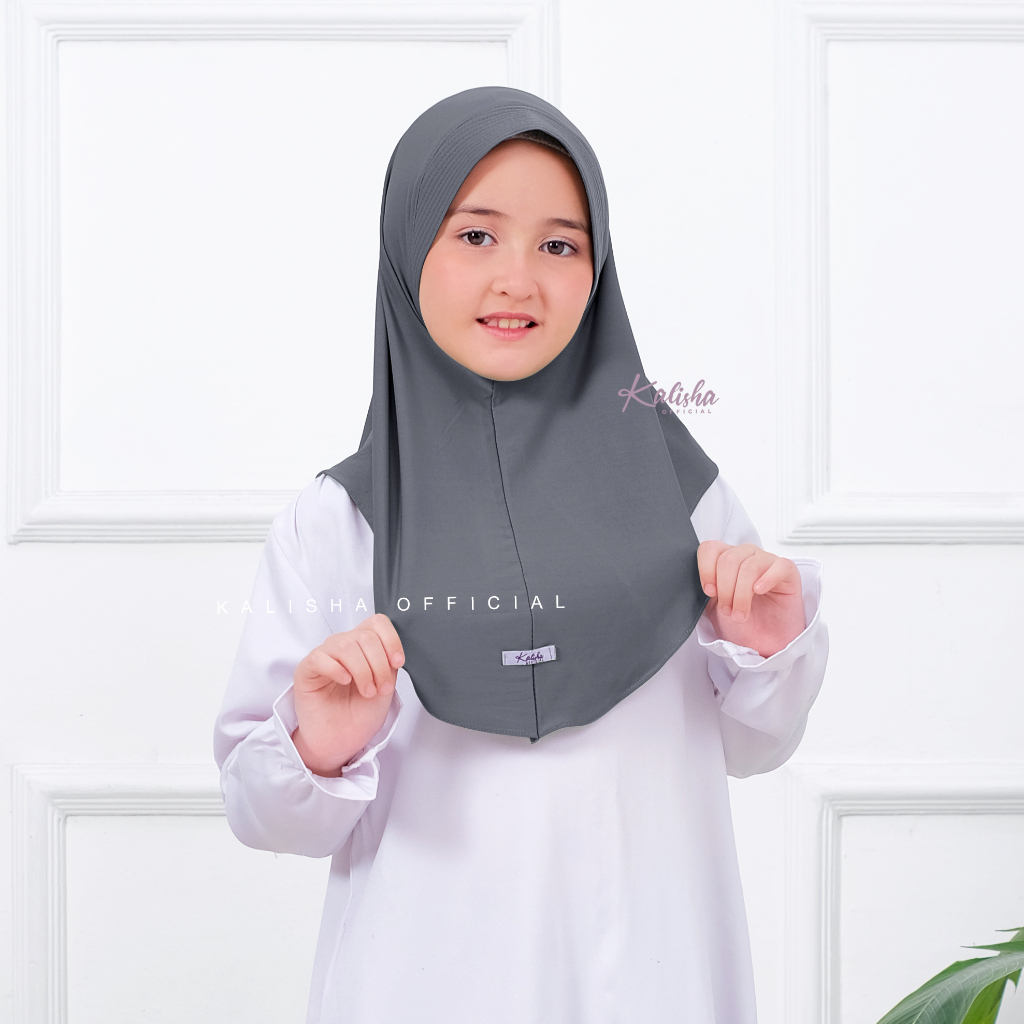 Jual Hijab Bergo Hamidah Jersey Alika Jilbab Sekolah Pinguin Anak By Kalishaofficial | Shopee ...