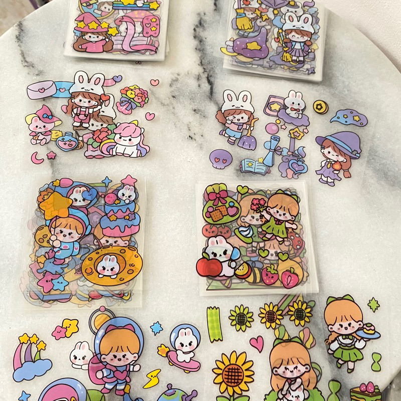 Jual stiker momo korea magician frog fairy lucu sticker | Shopee Indonesia