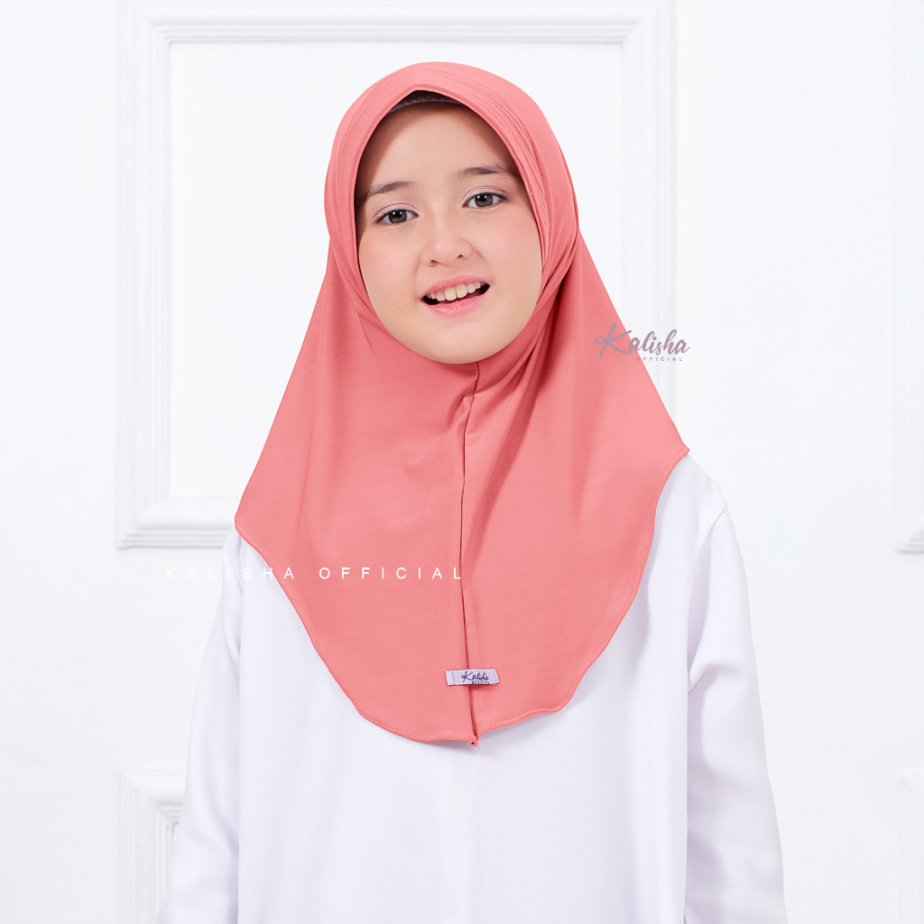 Jual Hijab Bergo Hamidah Jersey Alika Jilbab Sekolah Pinguin Anak By Kalishaofficial | Shopee ...