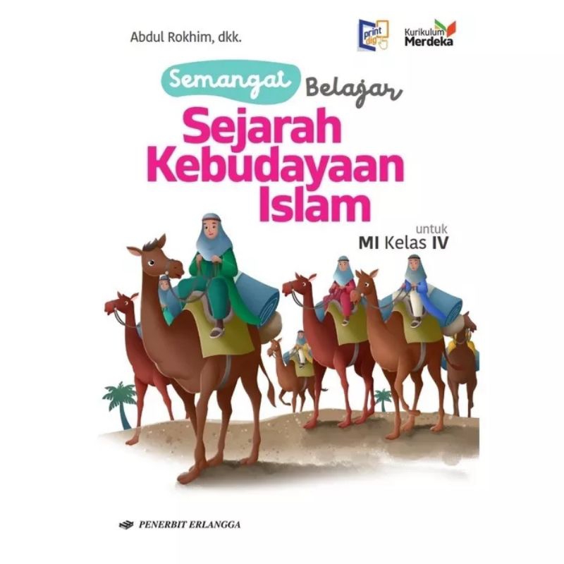 Jual BUKU SEJARAH KEBUDAYAAN ISLAM KELAS 4 MI ERLANGGA KURIKULUM MERDEKA | Shopee Indonesia