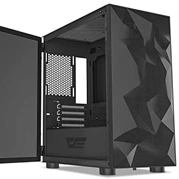 Jual DarkFlash DLM21 Mesh Black TG - Micro ATX Gaming Case | Shopee ...