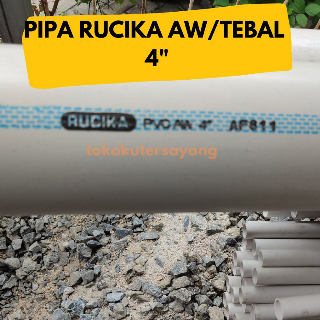 Jual PIPA RUCIKA PARALON METERAN TIPE AW D 2 1/2" - 3" - 4" | Shopee ...