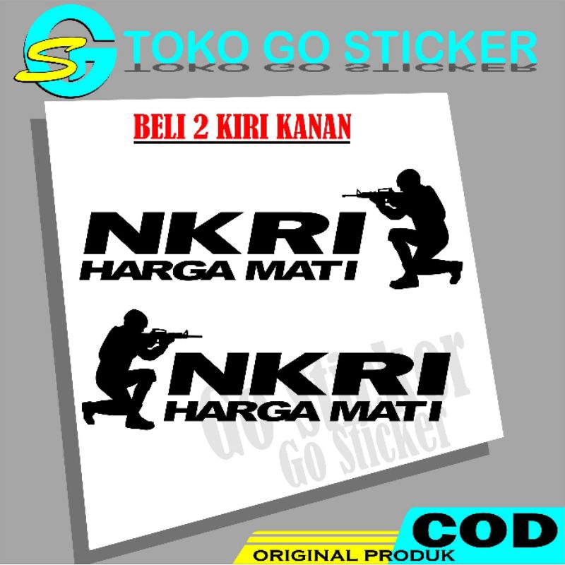 Jual stiker tni tentara, NKRI harga 1 pcs | Shopee Indonesia