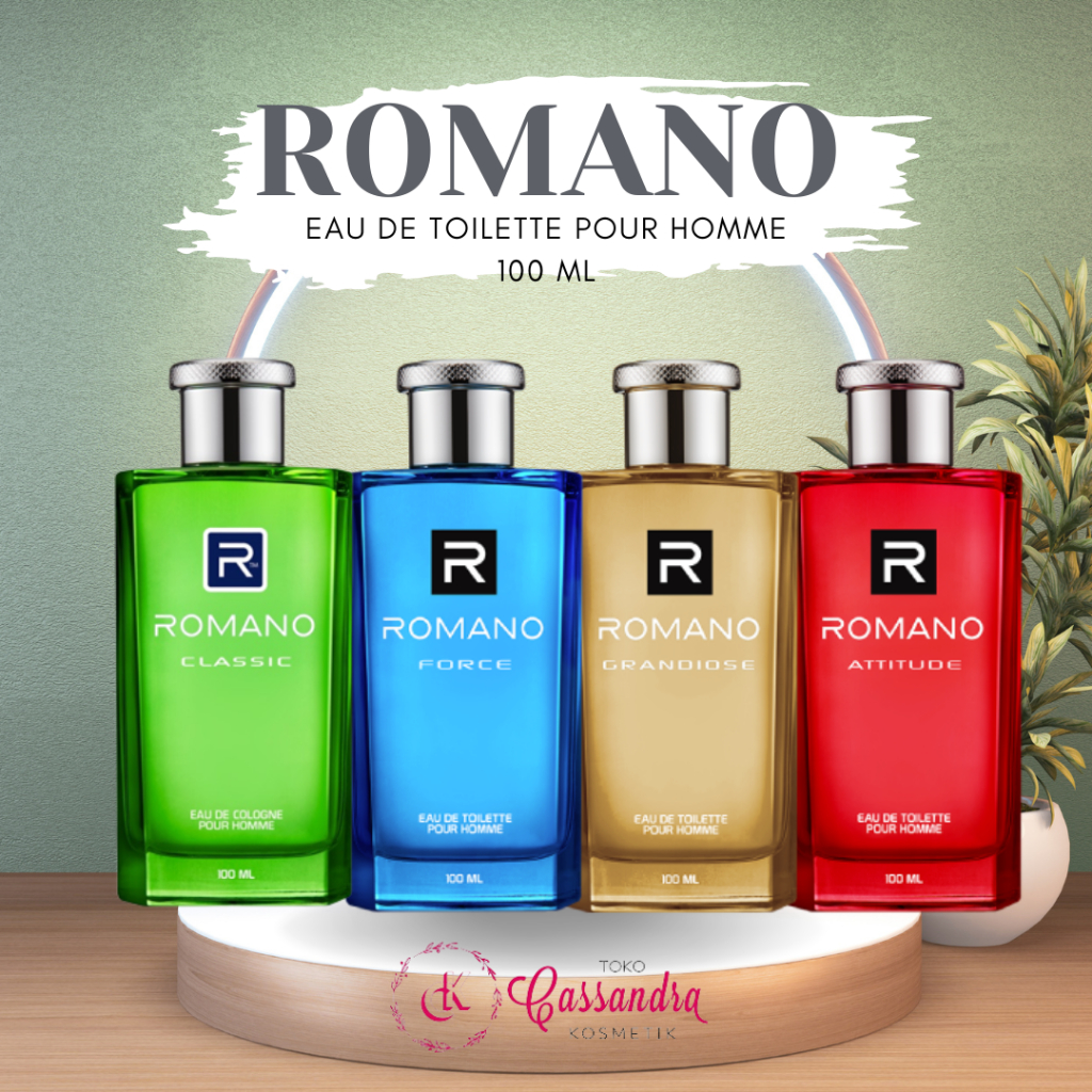 Jual ROMANO EAU DE TOILETTE PERFUME 100ML | Shopee Indonesia