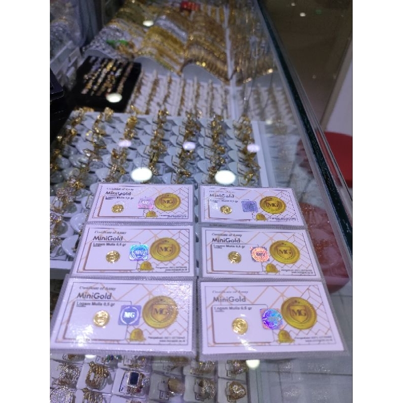 Jual Mini Gold 0,5gr | Shopee Indonesia