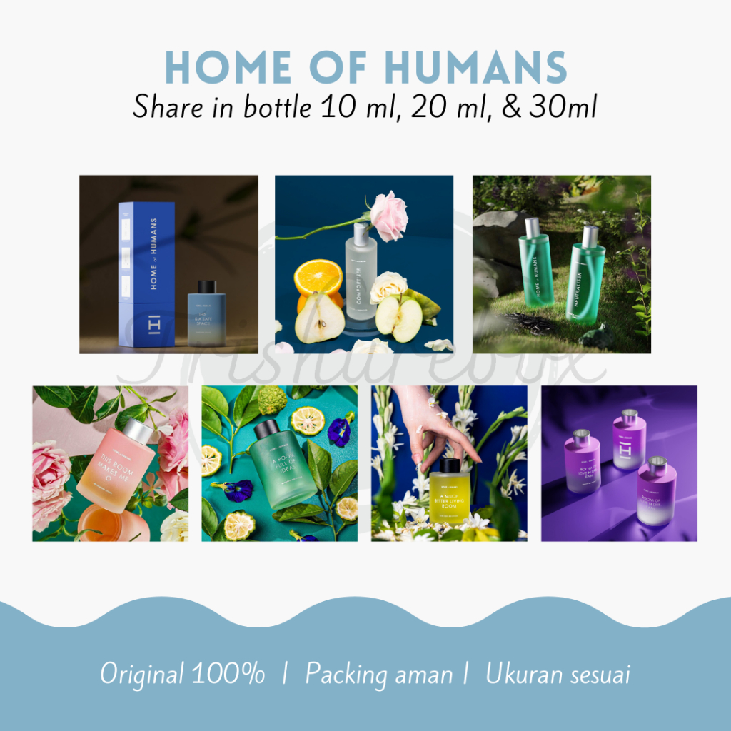 Jual Share Decant HMNS Home of Humans Reed Diffuser Comfortiser ...