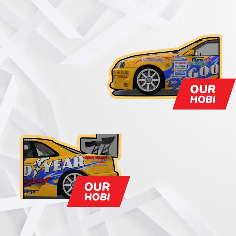 Jual Sticker Drift Intip R34 Tsuyoshi Tezuka | Shopee Indonesia