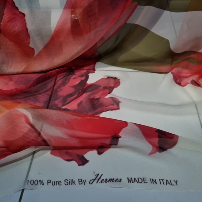 Jual Kain Sutra Motif 100% Pure Silk Asli | Shopee Indonesia