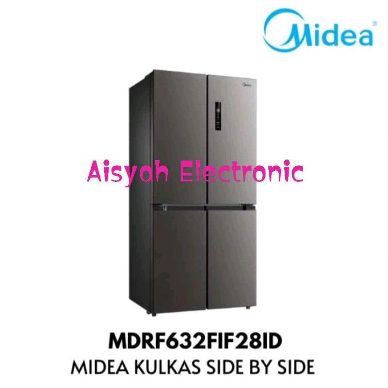 Jual KULKAS SBS MULTI DOOR MIDEA MDRF632FIF28ID 4 PINTU INFINITE ...