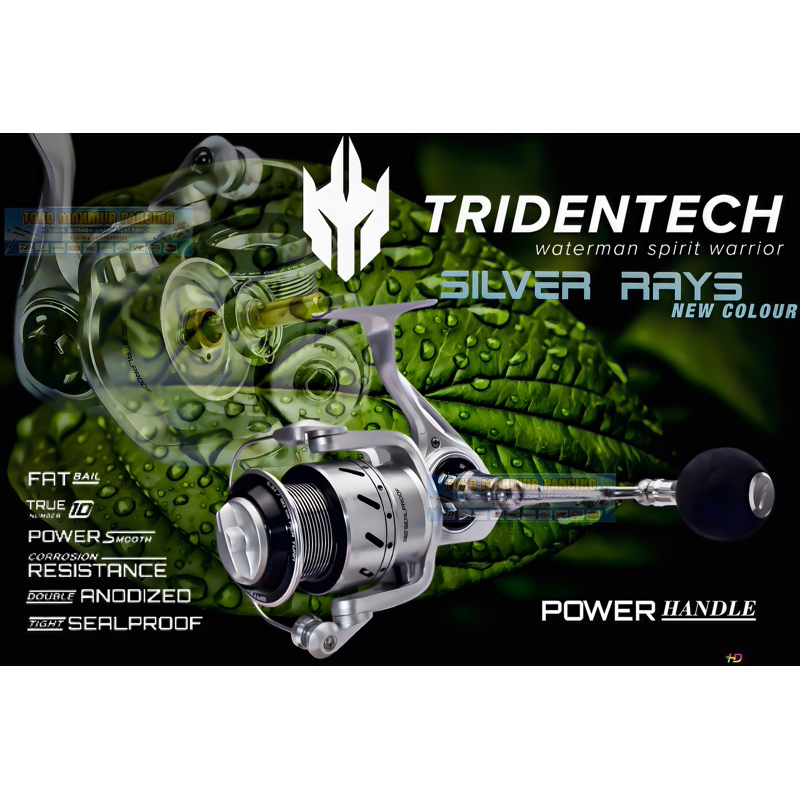 Jual Reel Tridentech Silver Rays New Colour Metal Body & SW (Power Handle) | Shopee Indonesia