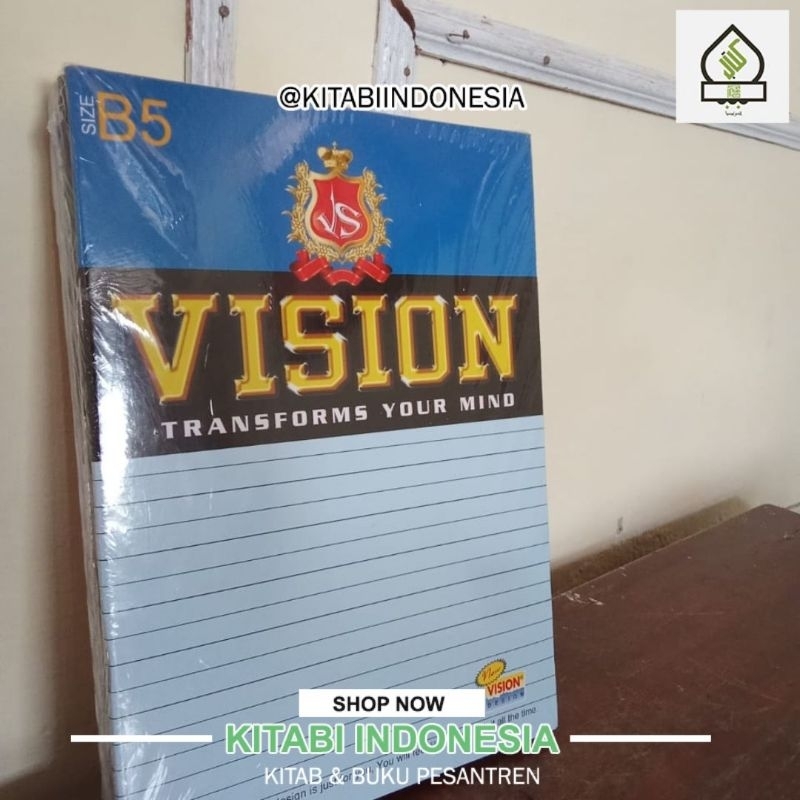 Jual Buku Tulis Vision 1 Pack isi 6 Ukuran B5 | Shopee Indonesia