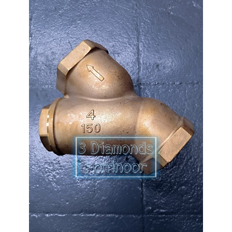 Jual Y STRAINER ONDA 4" / STRAINER ONDA KUNINGAN 4" / Y STRAINER ONDA ...