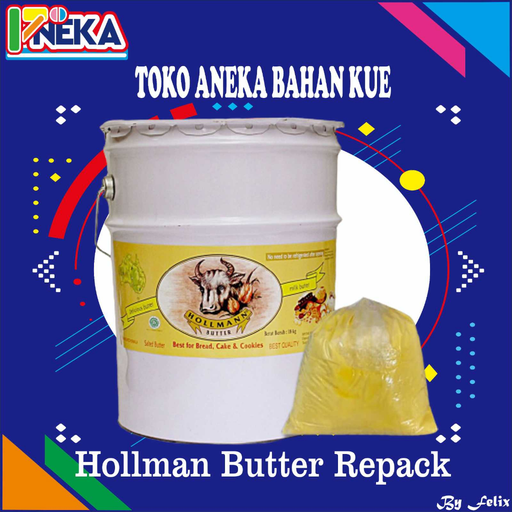 Jual Hollman Butter Kuning Repack 1kg | Shopee Indonesia