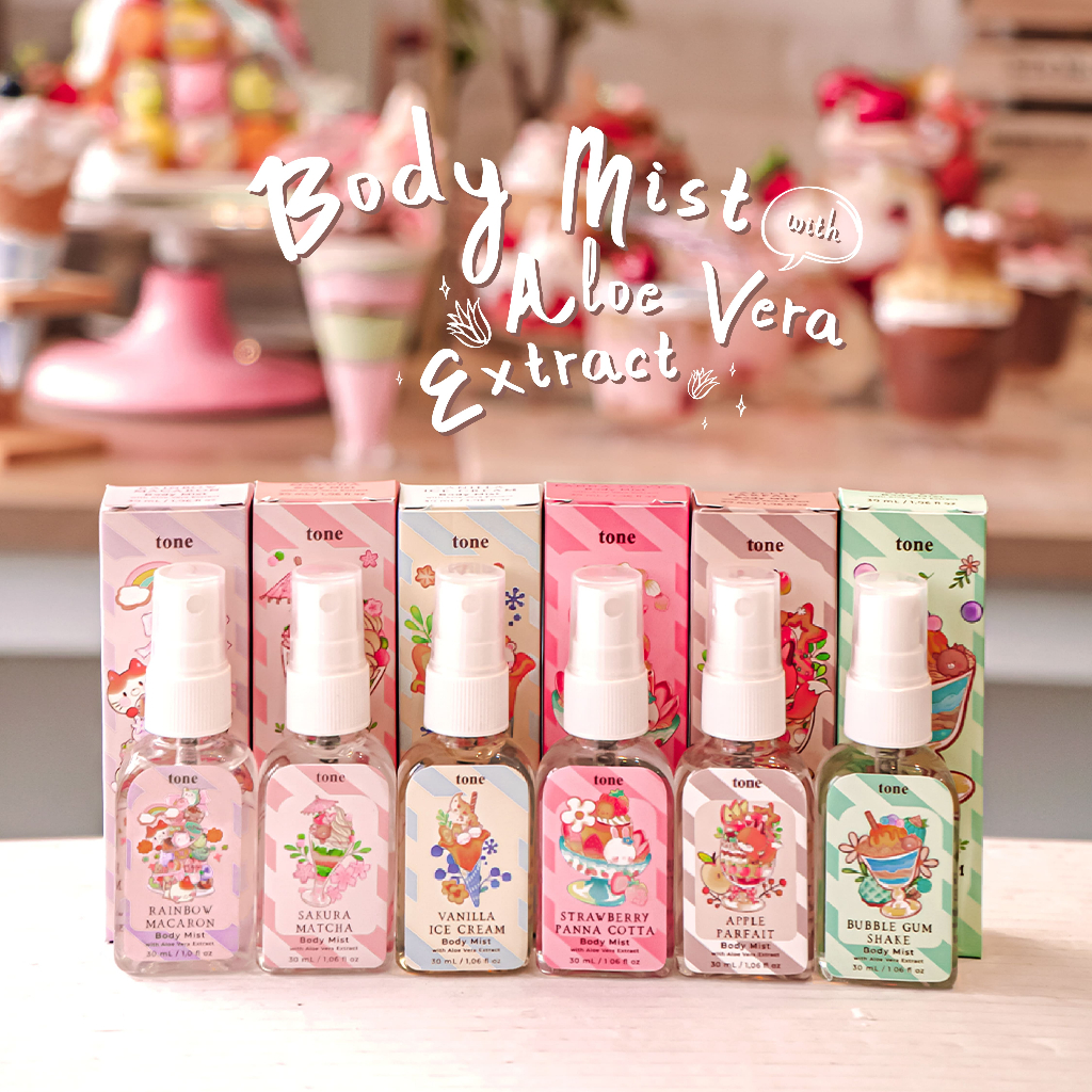 Jual TONE Body Mist 30ml | Body Mist Perfume | Parfum Badan | Travel ...