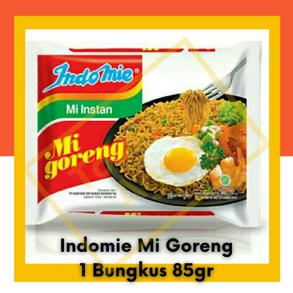 Jual Indomie Mi Goreng Mie Instan 1 bungkus pcs 85gr | Shopee Indonesia