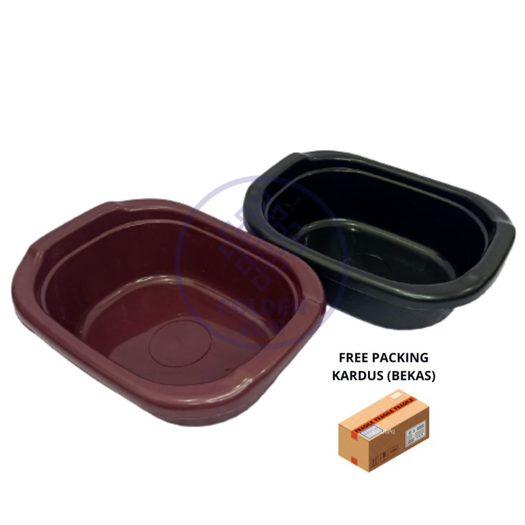 Jual BASKOM PLASTIK HW/BASKOM AIR/BASKOM SERBAGUNA 36CM | Shopee Indonesia