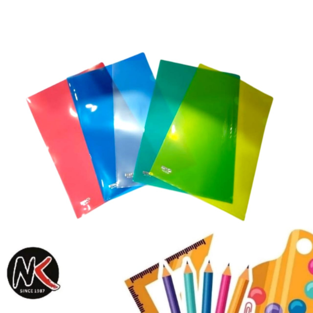 Jual Map Plastik L/Clear Sleeves Bening/Warna A4 | Shopee Indonesia