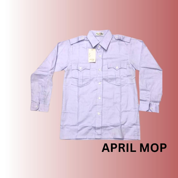 Jual APRIL MOP SERAGAM SEKOLAH KEMEJA PMR/PMI PUTIH LENGAN PANJANG ...